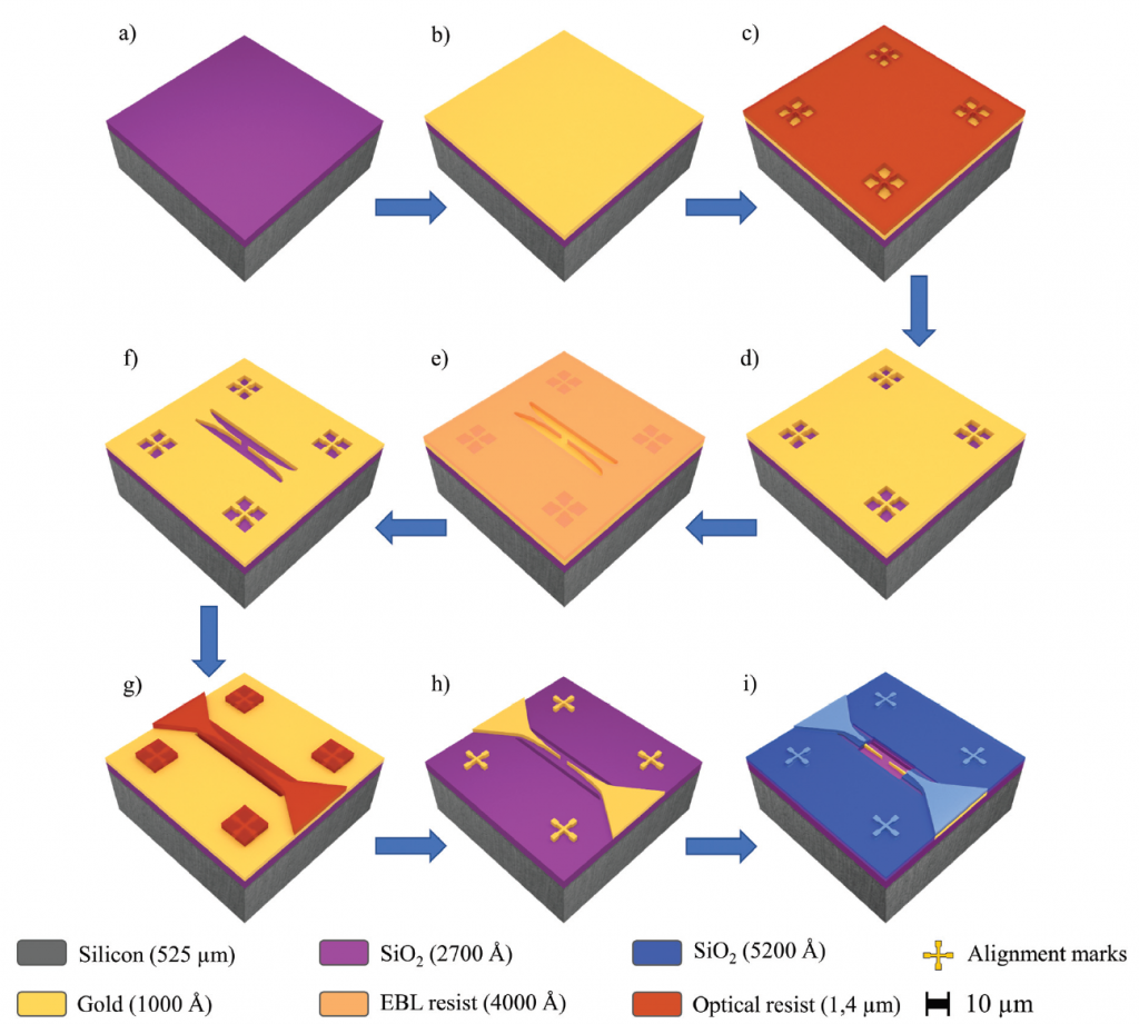 Single-wire Nanosensor arrays – Research Infrastructure